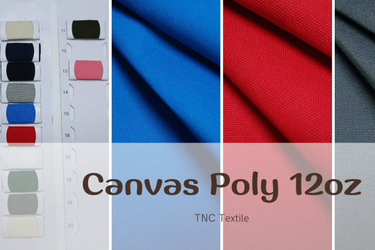 TNC Canvas ผ้าสีแคนวาสคอตต้อน100% 15oz